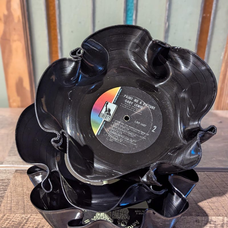 Record Bowls - Etsy