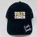 Cheer Coach Hat - Custom Name - Distressed Trucker Hat - Dad Hat ...