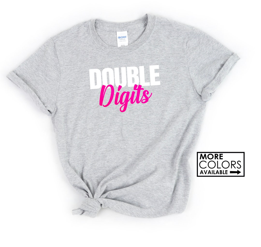 Double Digits Shirt 10th Birthday Shirt Birthday Girl Custom Birthday ...