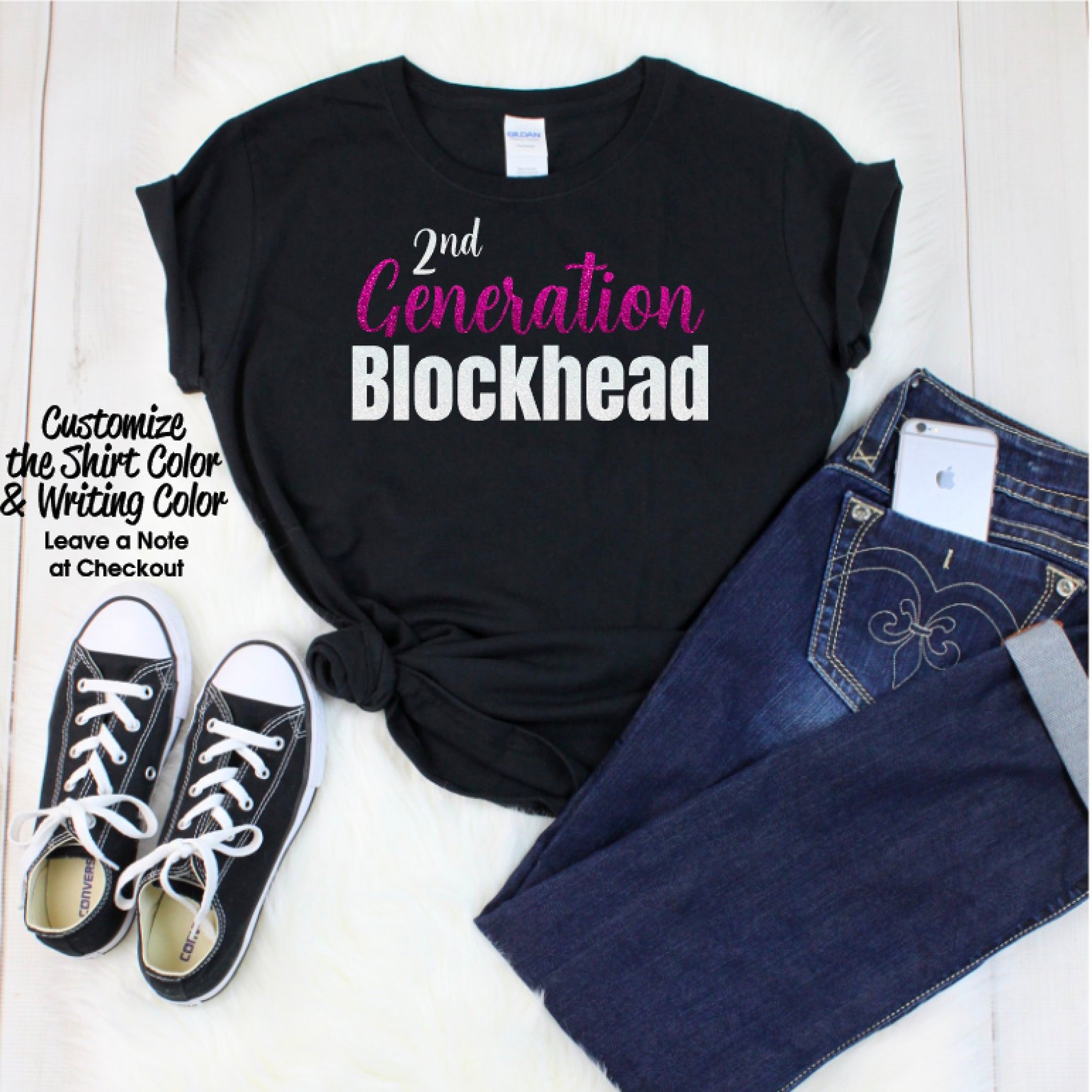2nd Generation Blockhead Shirt You Pick the Shirt Color and - Etsy