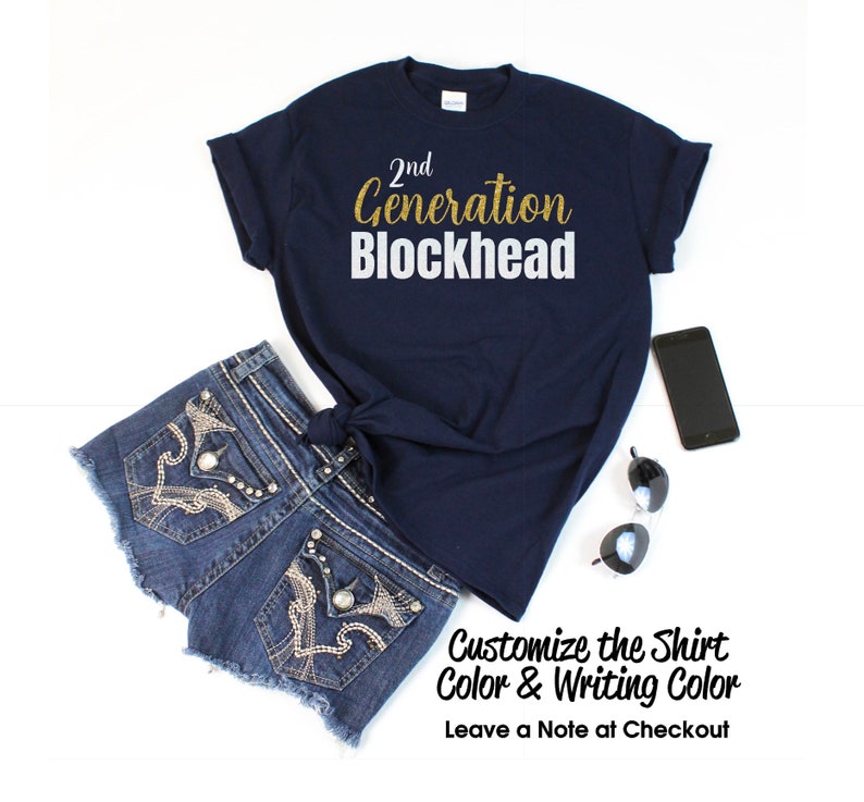 2nd Generation Blockhead Shirt You Pick the Shirt Color and - Etsy