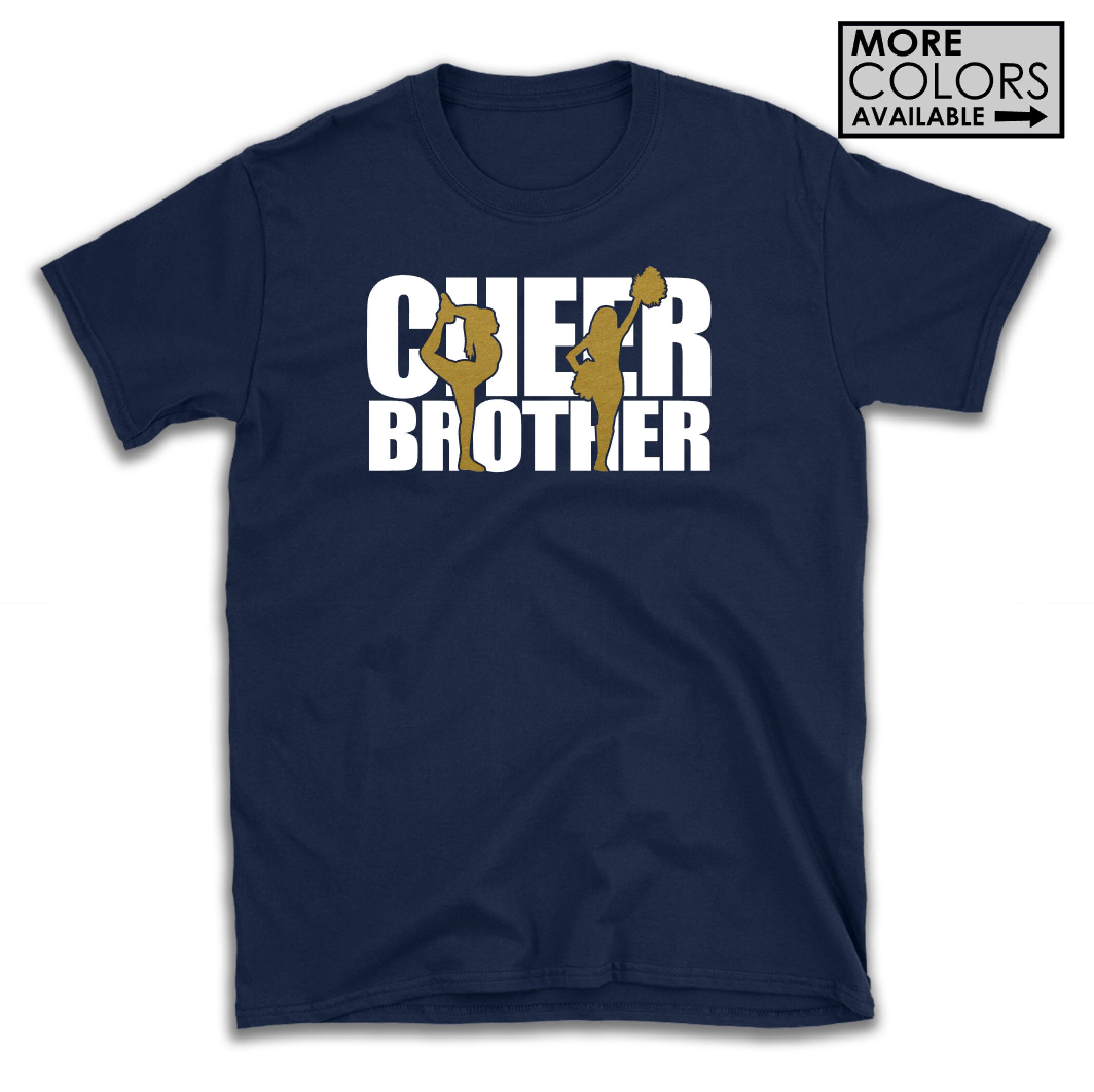 Cheer Brother Shirt Personalize the Colors Cheerleading | Etsy