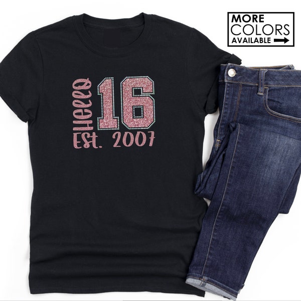 Sweet 16 Shirts - Etsy