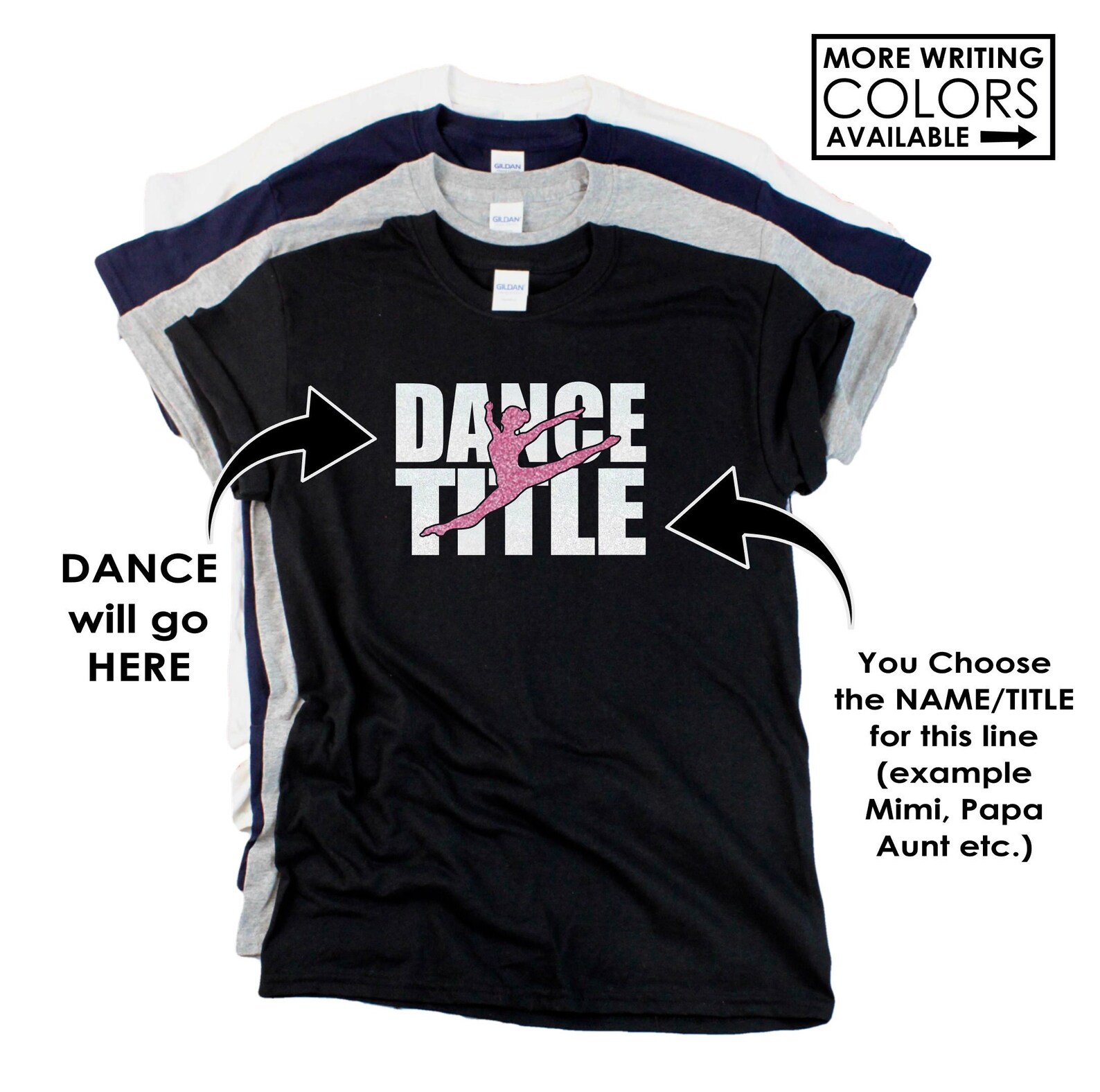 Custom Dance Shirt Personalize the Colors Beautiful - Etsy