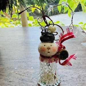 RIVER HANDMADE SNOWMAN - Etsy