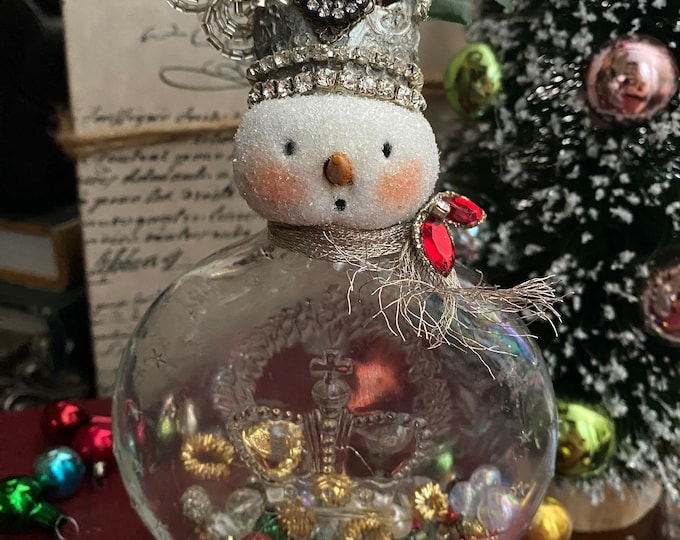 QUEEN ANN SNOWMAN - Etsy