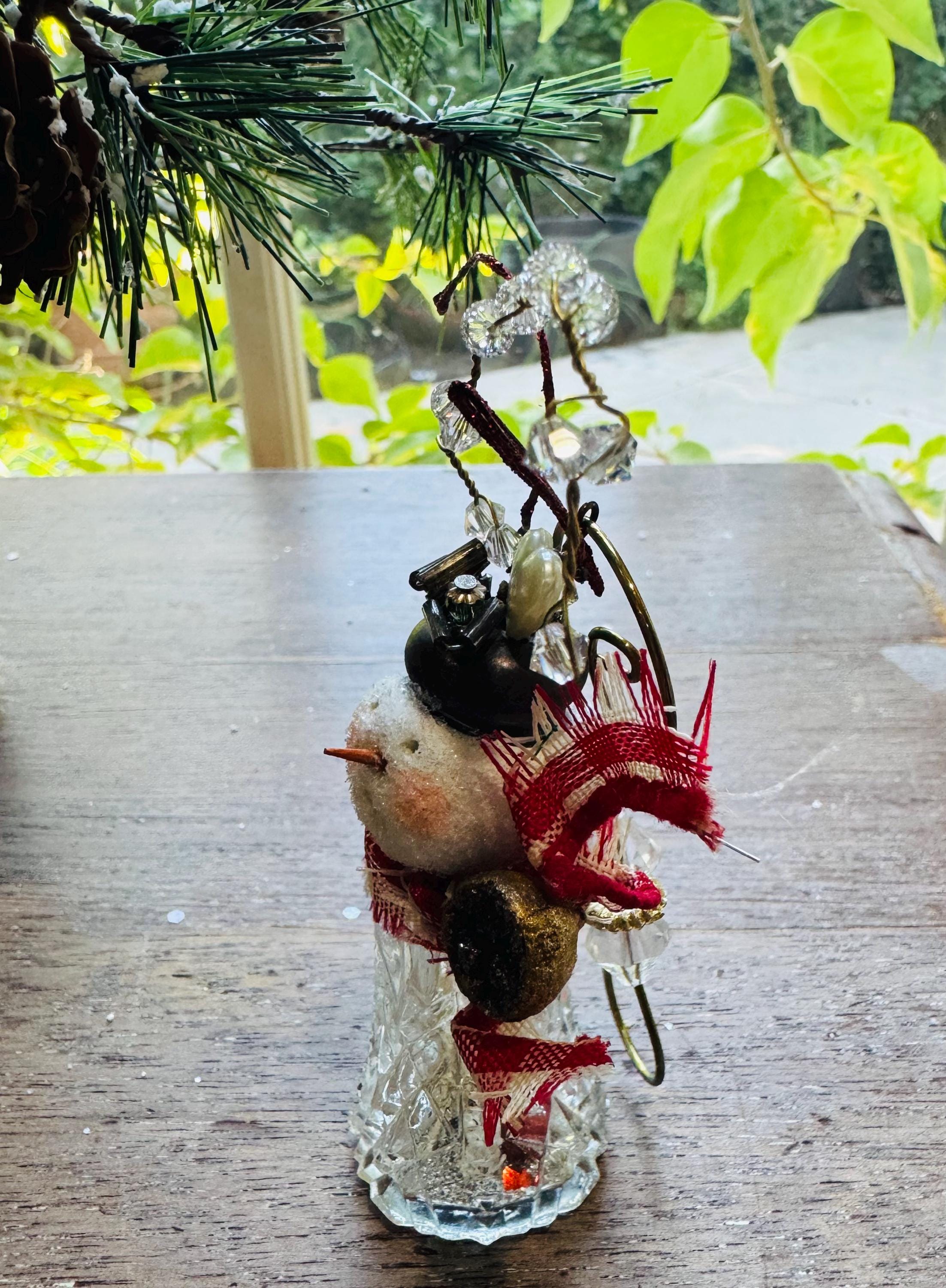 RIVER HANDMADE SNOWMAN - Etsy