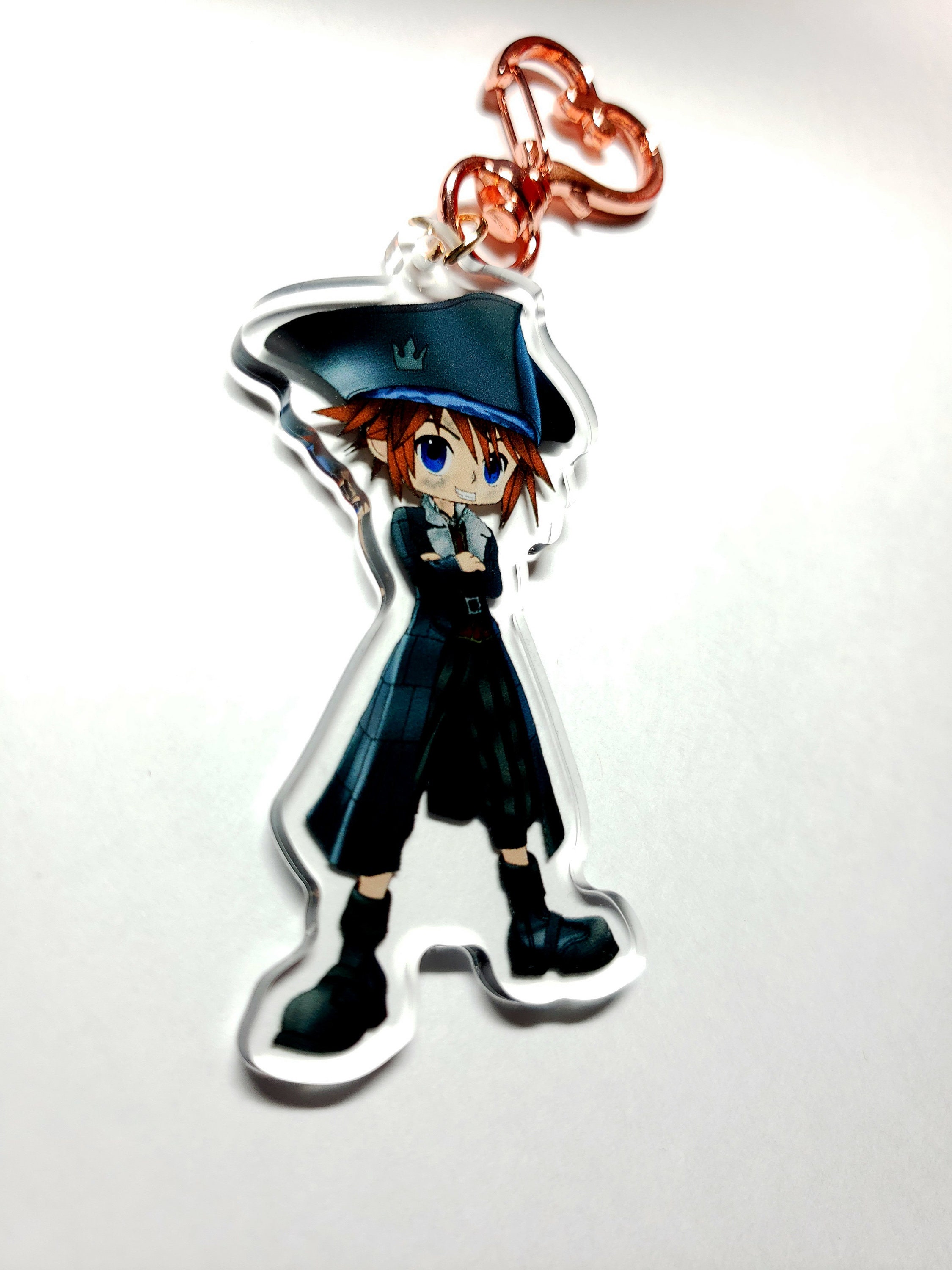 3 Inch Kingdom Hearts III Pirate Sora Acrylic Keychain - Etsy