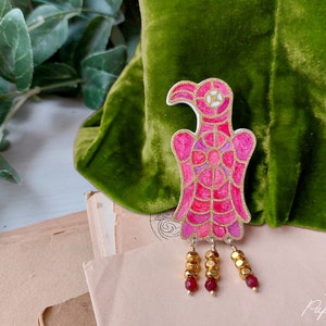 Medieval Replica Eagle Brooch, Visigoth Brooch With Paper Filigree ...