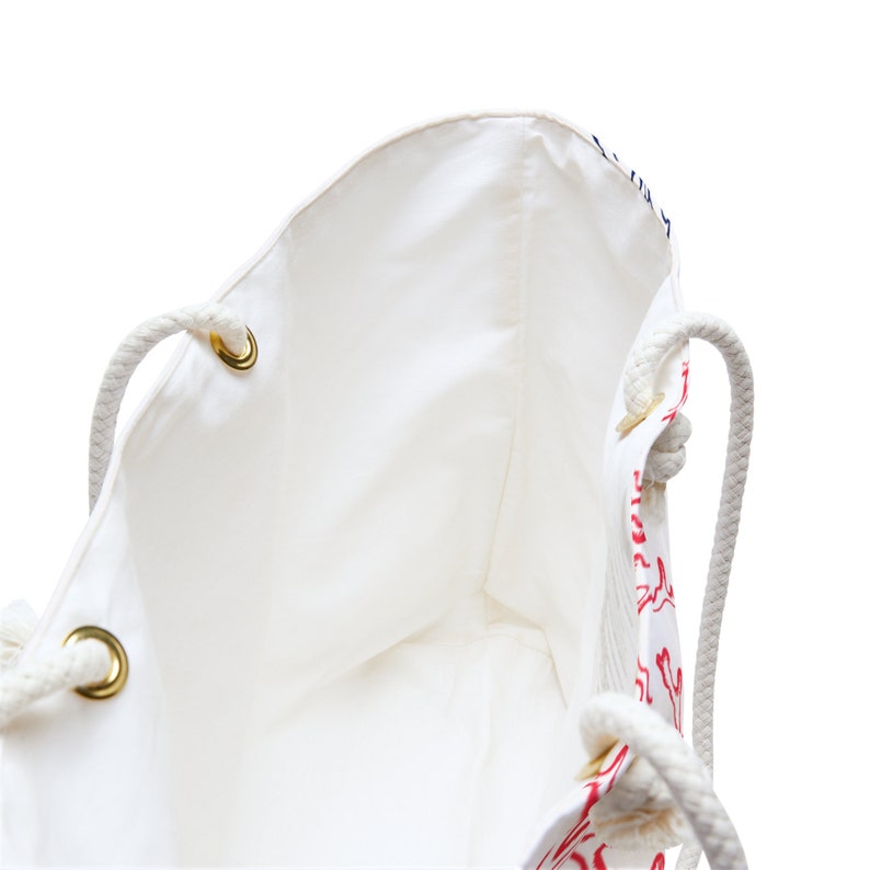 Shell & Sea Star Beach Tote: Coastal Style Bag, Vibrant Ocean Pattern ...