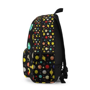 Galaxy Planets Backpack: Explore the Cosmos in Style - Etsy