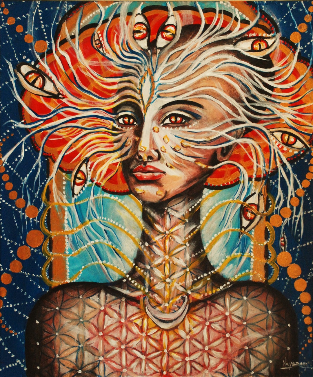 Galactic Tribe-ambassadors of Parallel Domensions-hybryd-print on ...