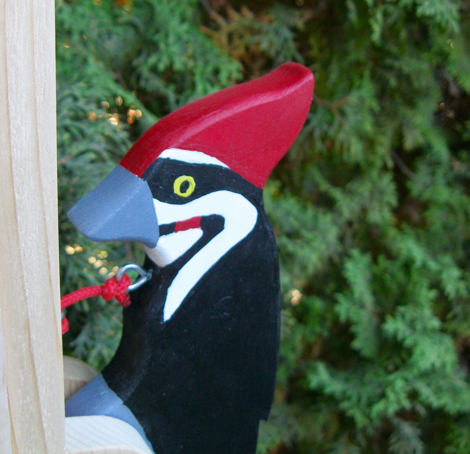 Pileated Male Wood Pecker Door Knocker. - Etsy