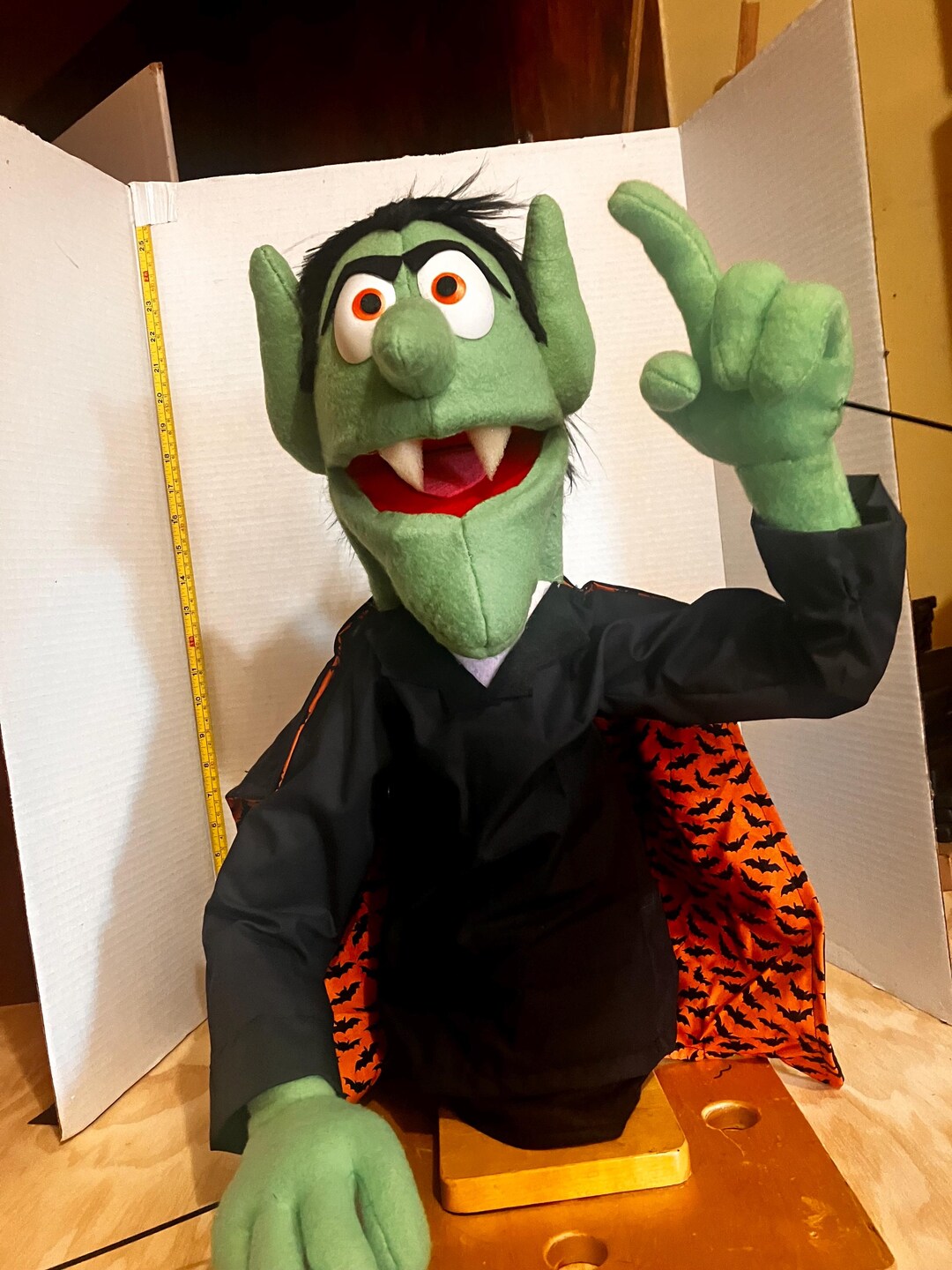 Vampire Hand and Rod Puppet - Etsy