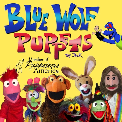 BlueWolfPuppets - Etsy