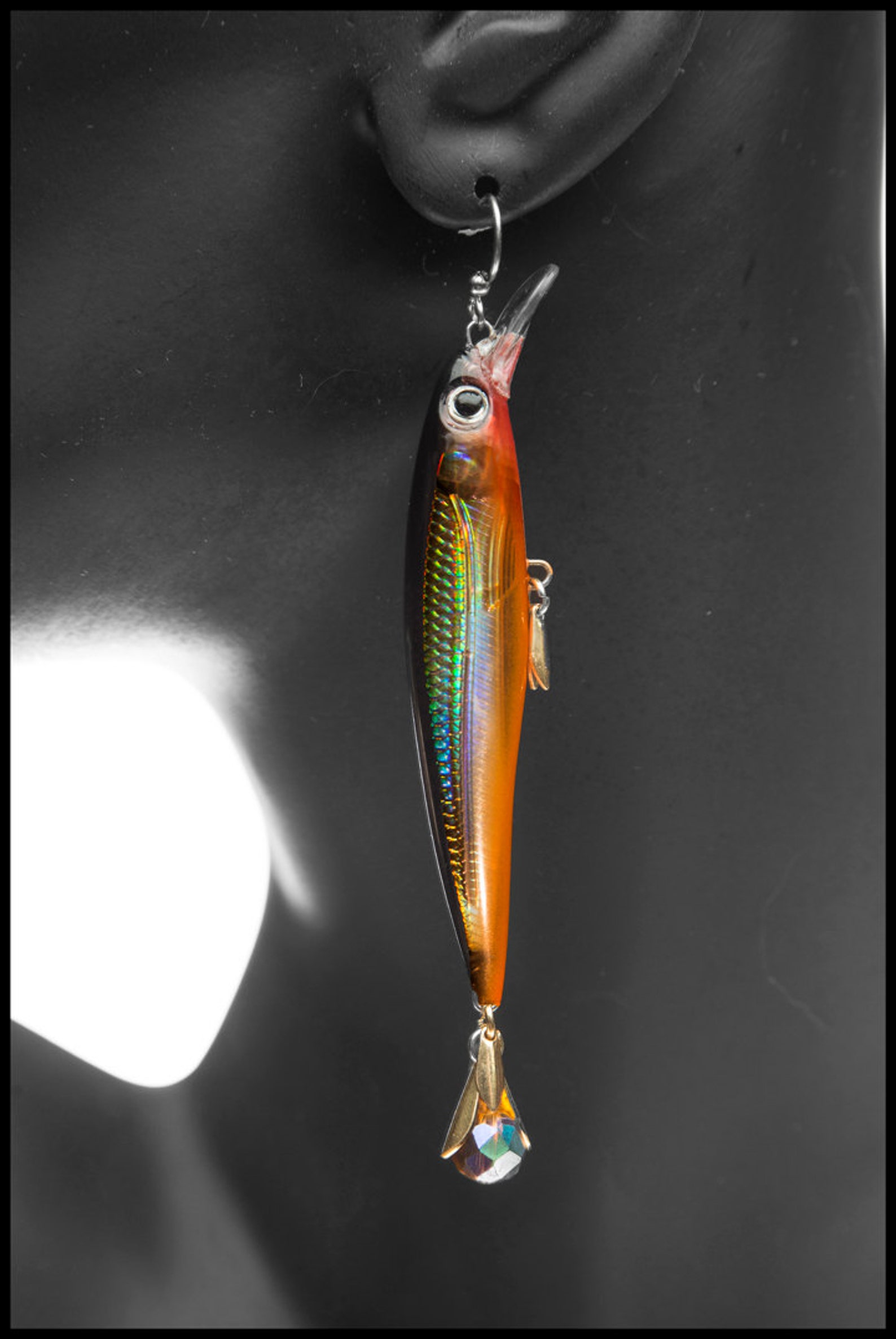Fishing Lure Earrings - Etsy