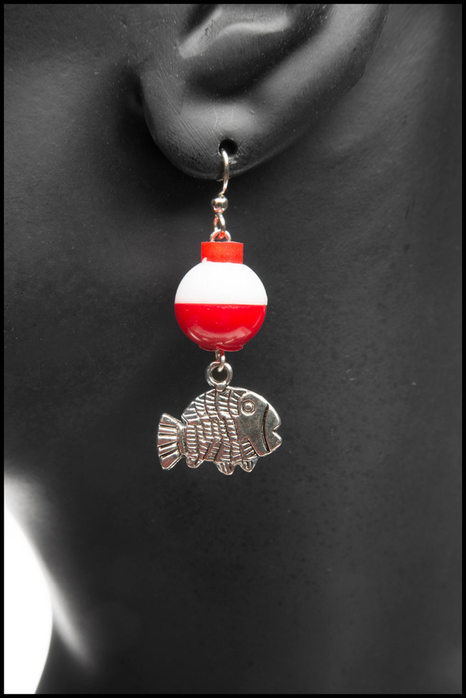 Miniature Bobber Earrings With Charms - Etsy