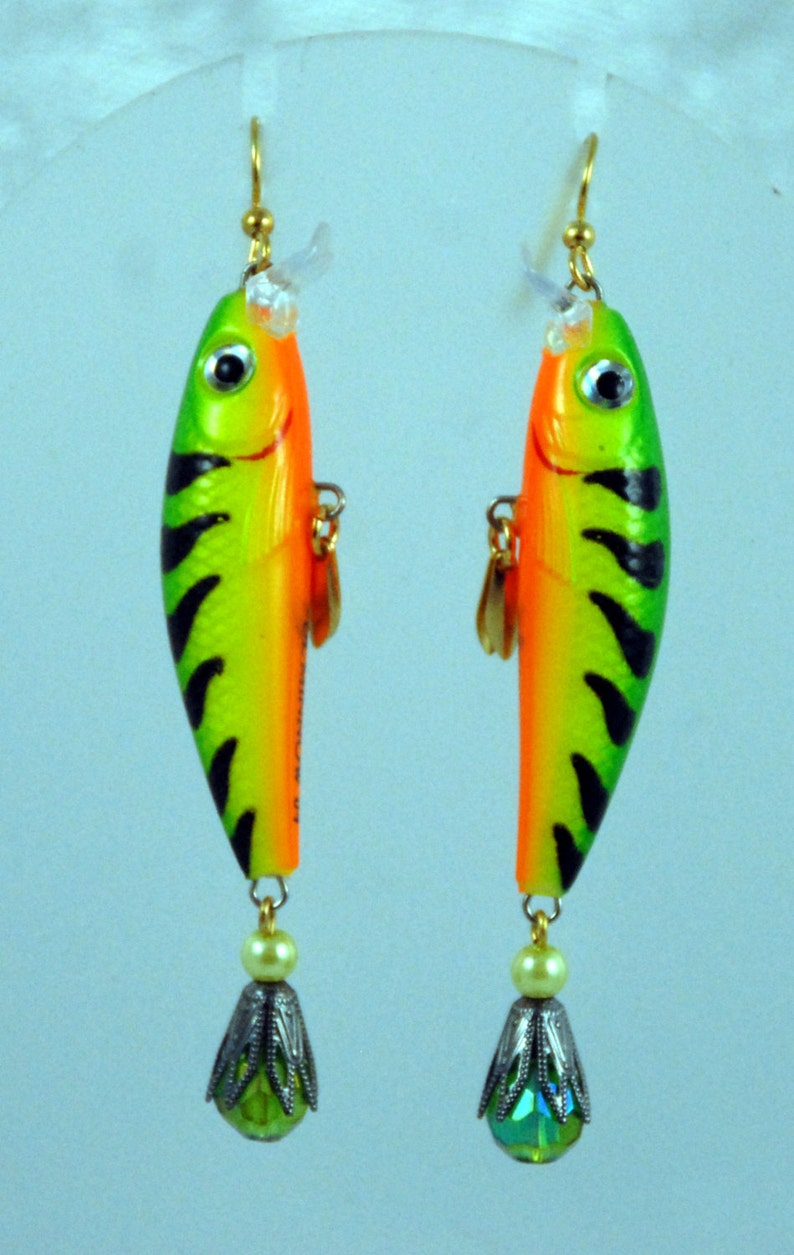 Fishing Lure Earrings - Etsy