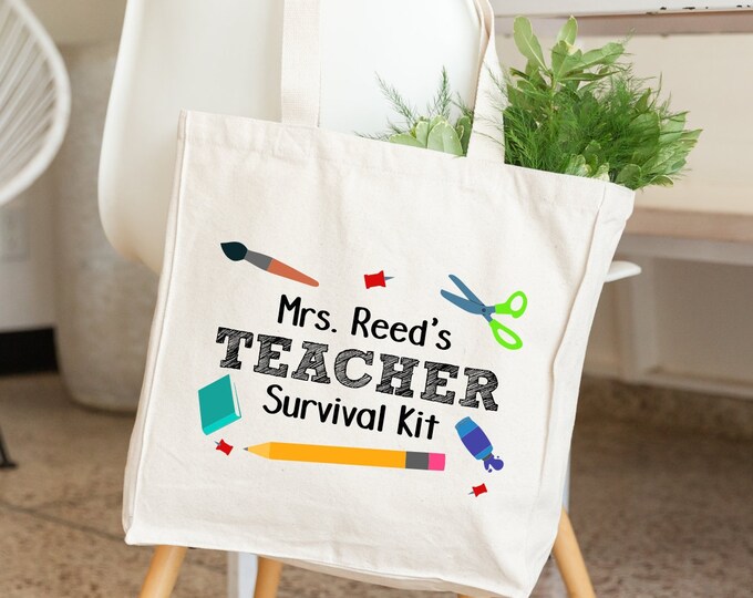 Teacher Survival Kit Gift for Teacher End of Year Teacher - Etsy