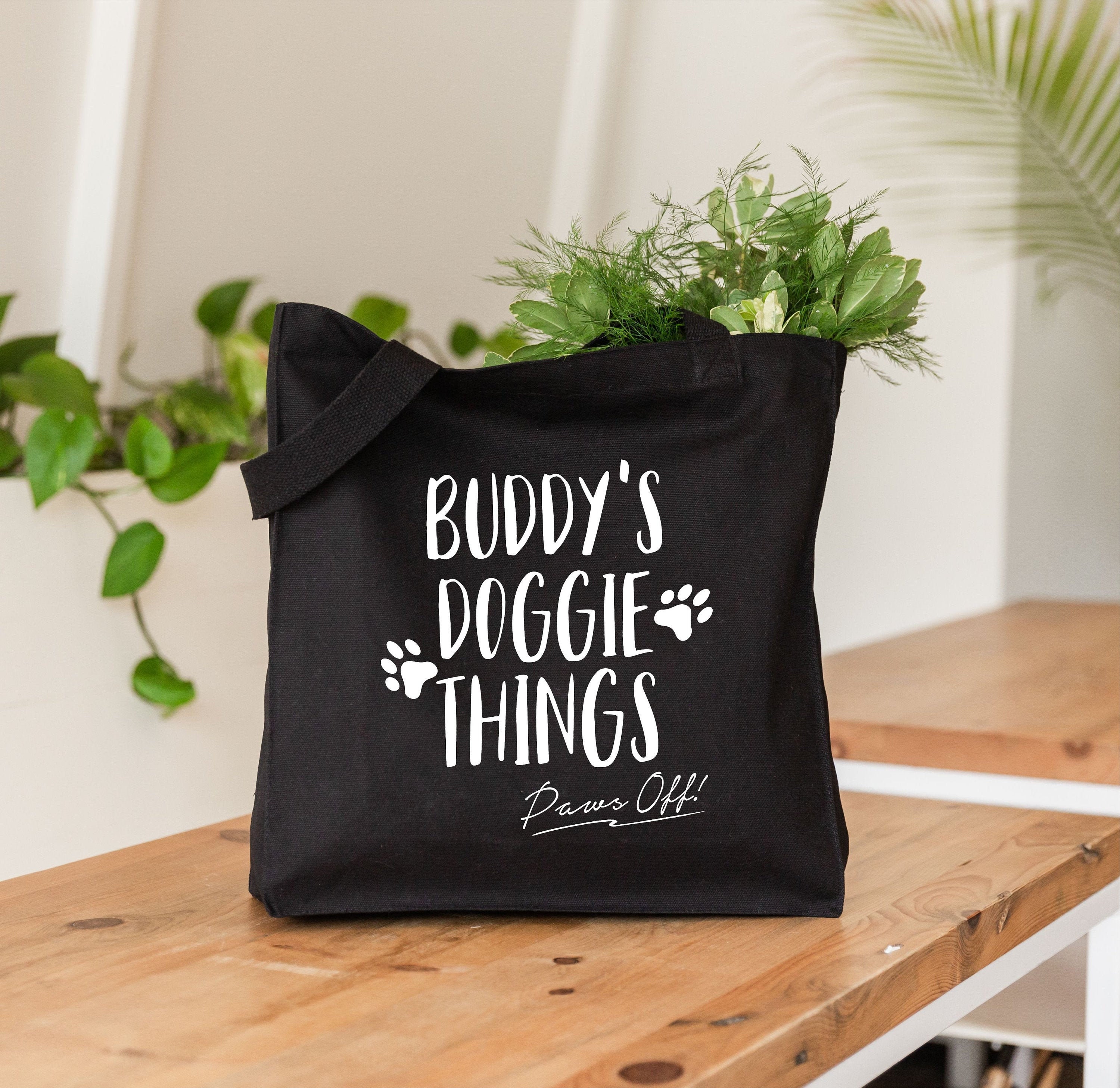 Dog Tote Bag Personalized Dog Bag Pet Name Bag Dog Travel | Etsy
