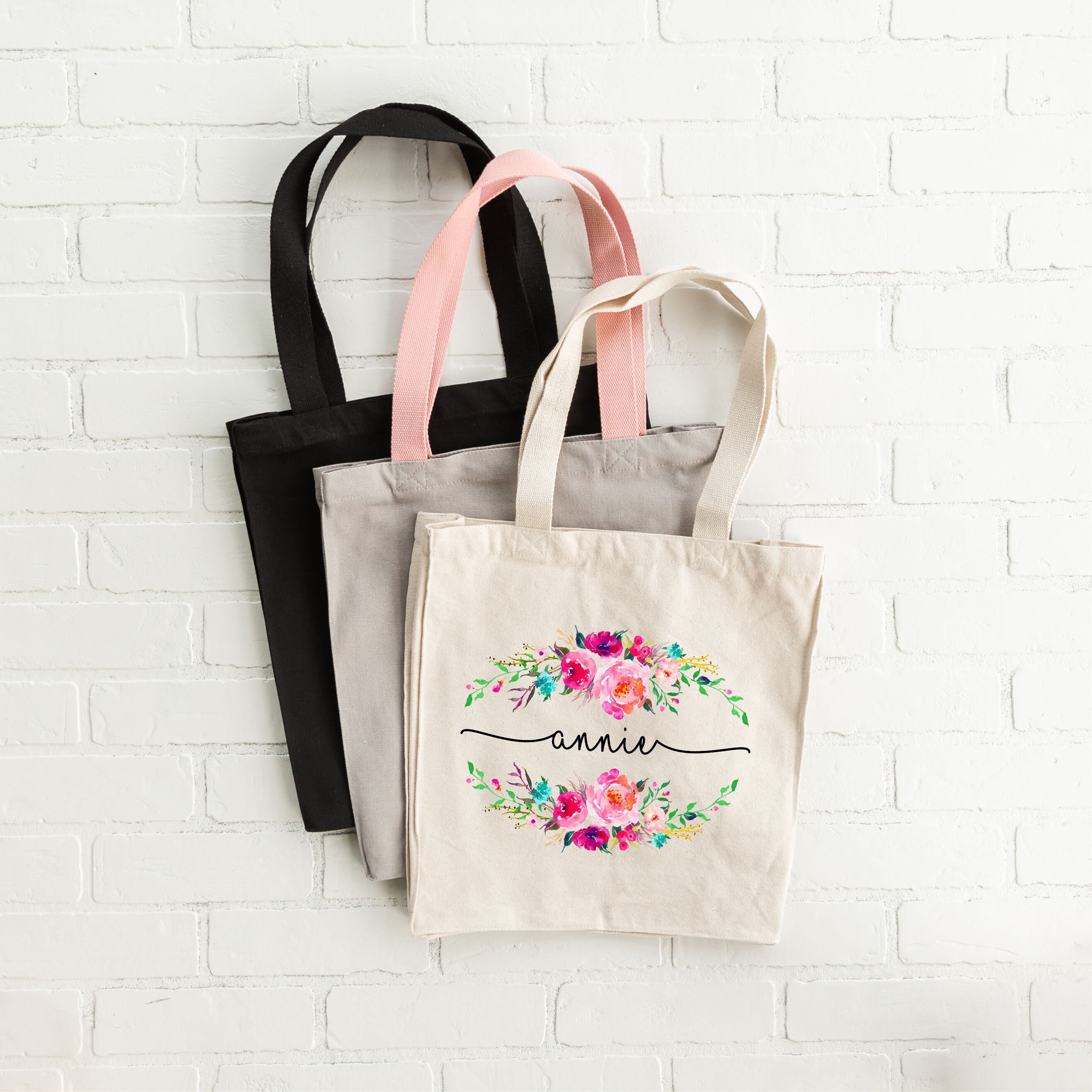 Personalized Tote Bag Tote Bag Personalized Tote Canvas - Etsy