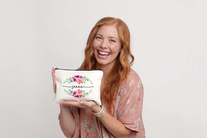 Best Friend Gift Makeup Case Personalized Makeup Bag - Etsy