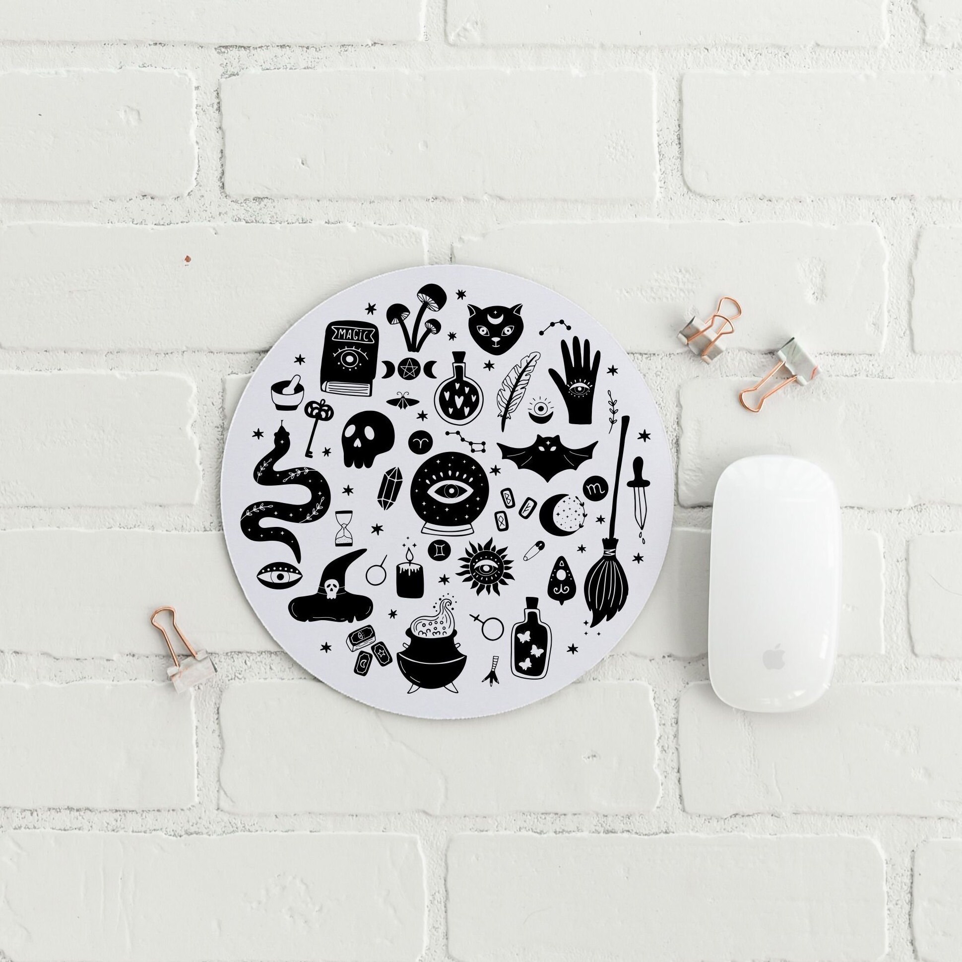 Celestial Decor Magic Mousepad Magical Decor Gift for | Etsy