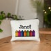 Kids Crayon Bag, Crayon Bag, Gift for Teacher, Personalized Bag ...