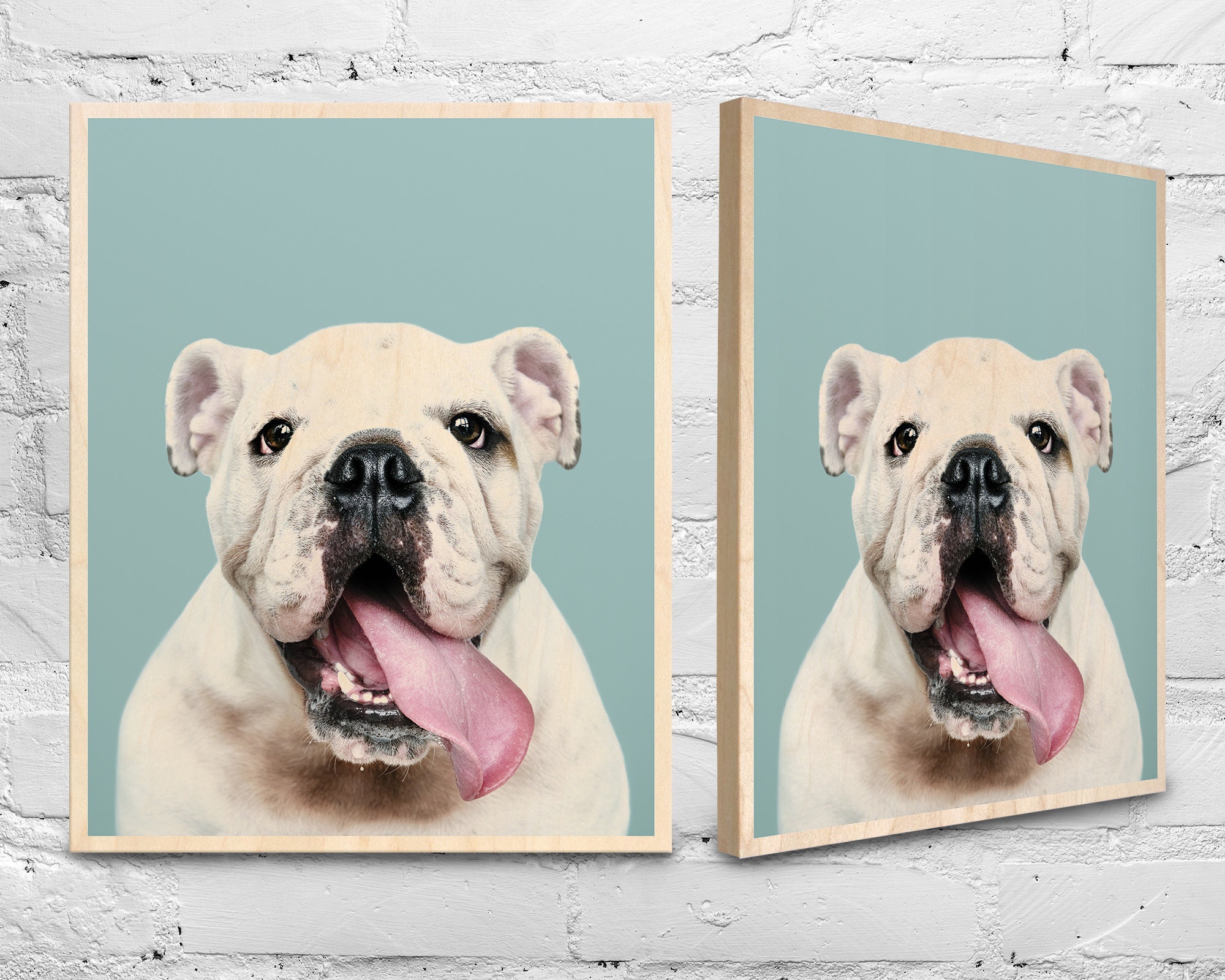 Pet Portrait Print Dog Lover Gift Custom Pet Prints Print - Etsy