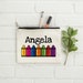 Kids Crayon Bag, Crayon Bag, Gift for Teacher, Personalized Bag ...
