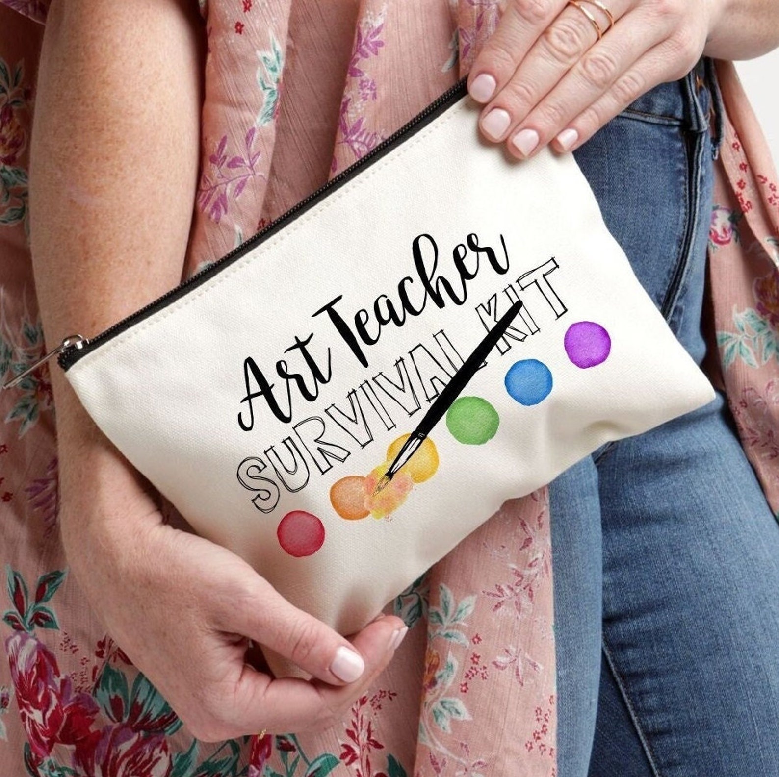 Art Teacher Gift Art Teacher Bag Art Teacher Survival Kit - Etsy