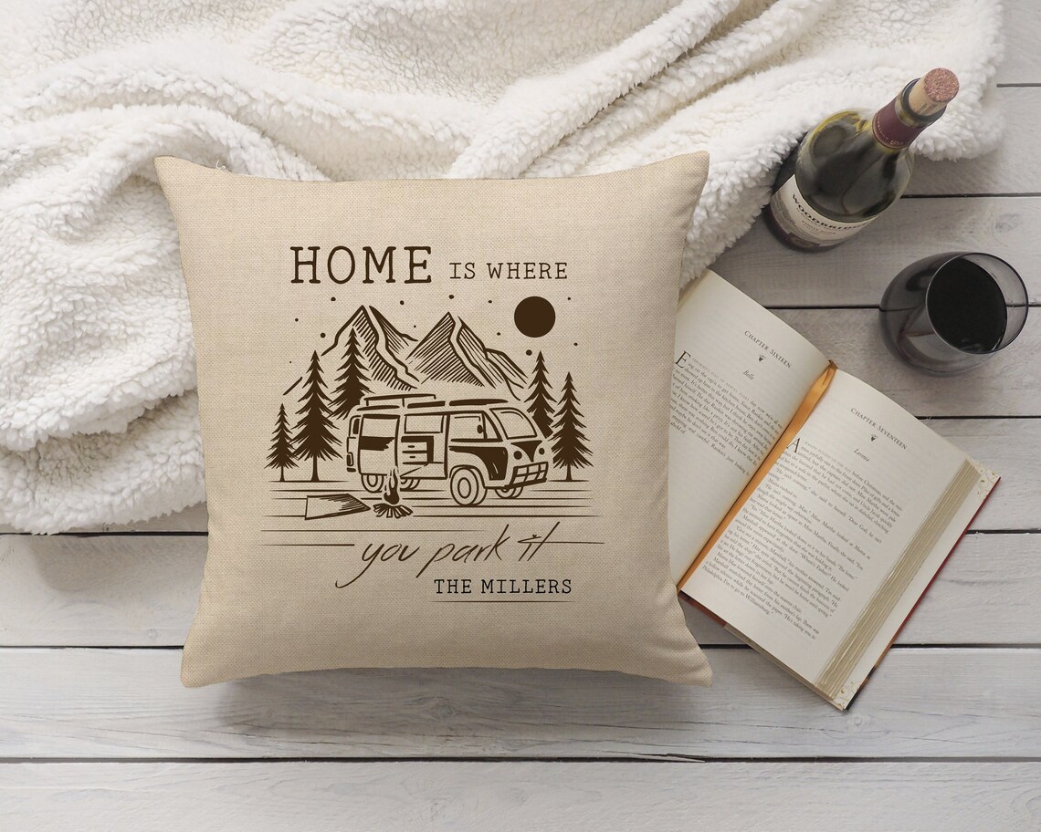 RV Throw Pillow Camper Van Accessories Personalized RV Gift - Etsy