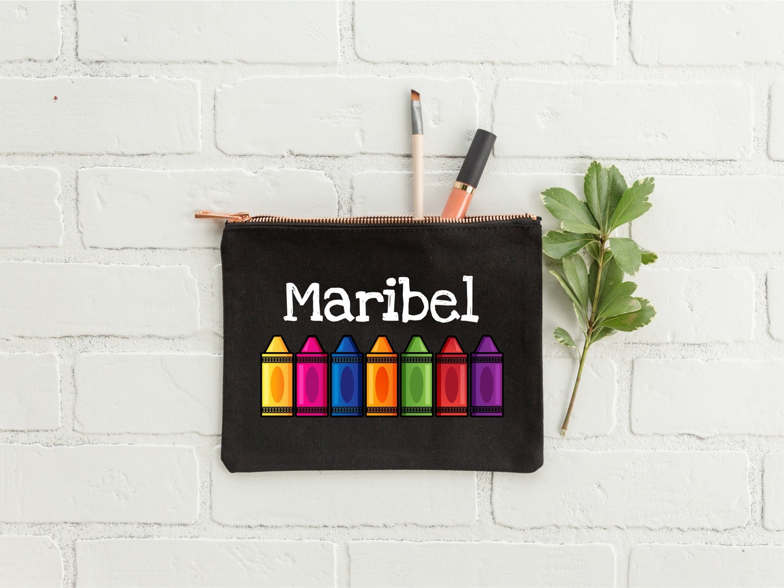 Kids Crayon Bag Crayon Bag Gift For Teacher Personalized | Etsy