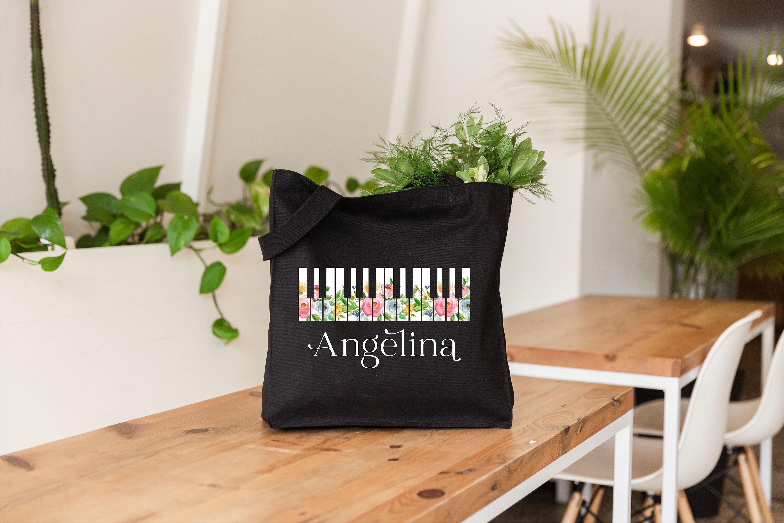 Personalized Music Bag Personalized Music Teacher Gift Music - Etsy