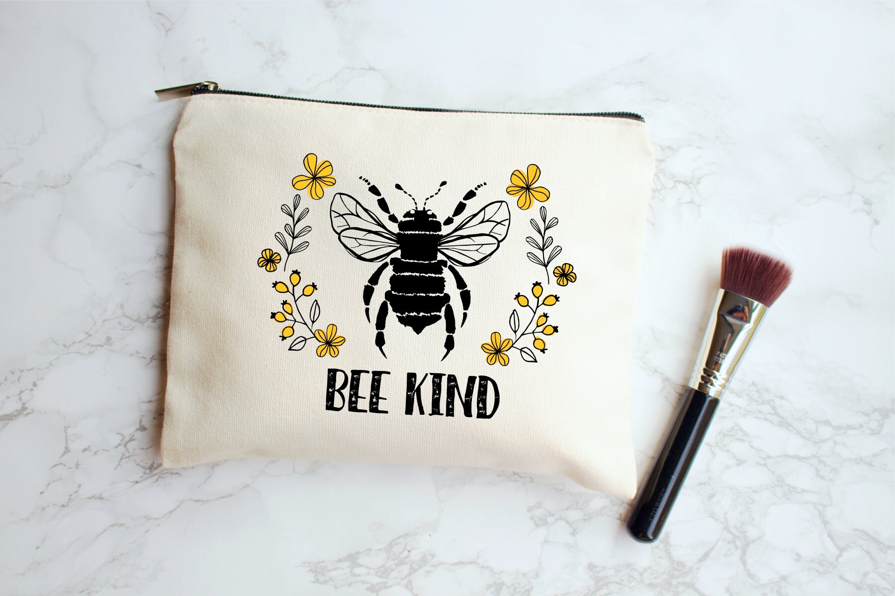 Bee Kind Beekeeper Gift Bee Makeup Bag Honeybee Gift | Etsy
