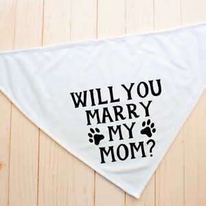 Dog Proposal, Dog Bandana Proposal, Proposal Ideas, Wedding Dog Bandana ...