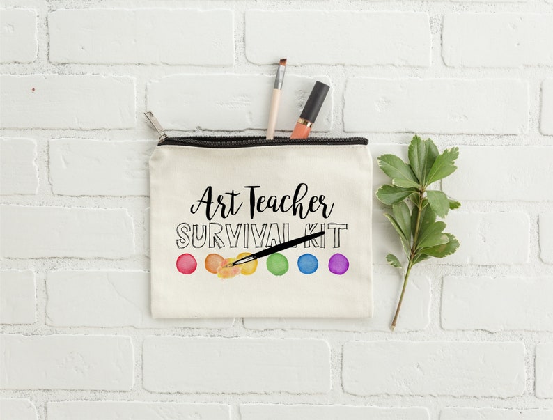 Art Teacher Gift Art Teacher Bag Art Teacher Survival Kit - Etsy