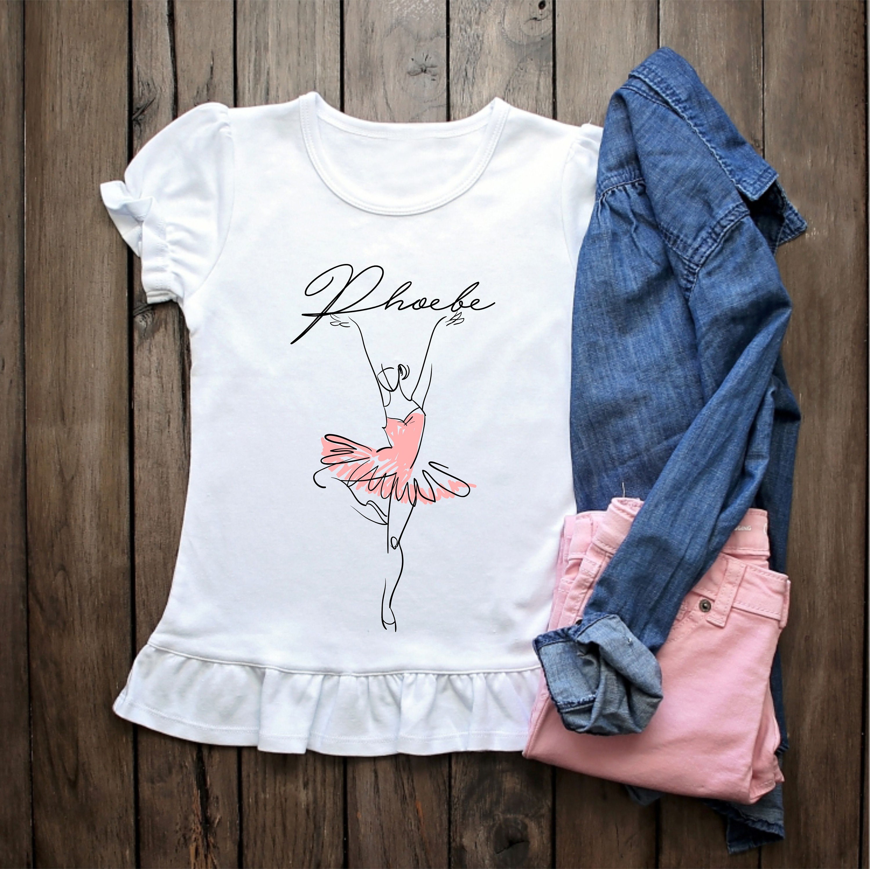 Ballerina Shirt Ballerina Gift Kids Dance Shirt | Etsy