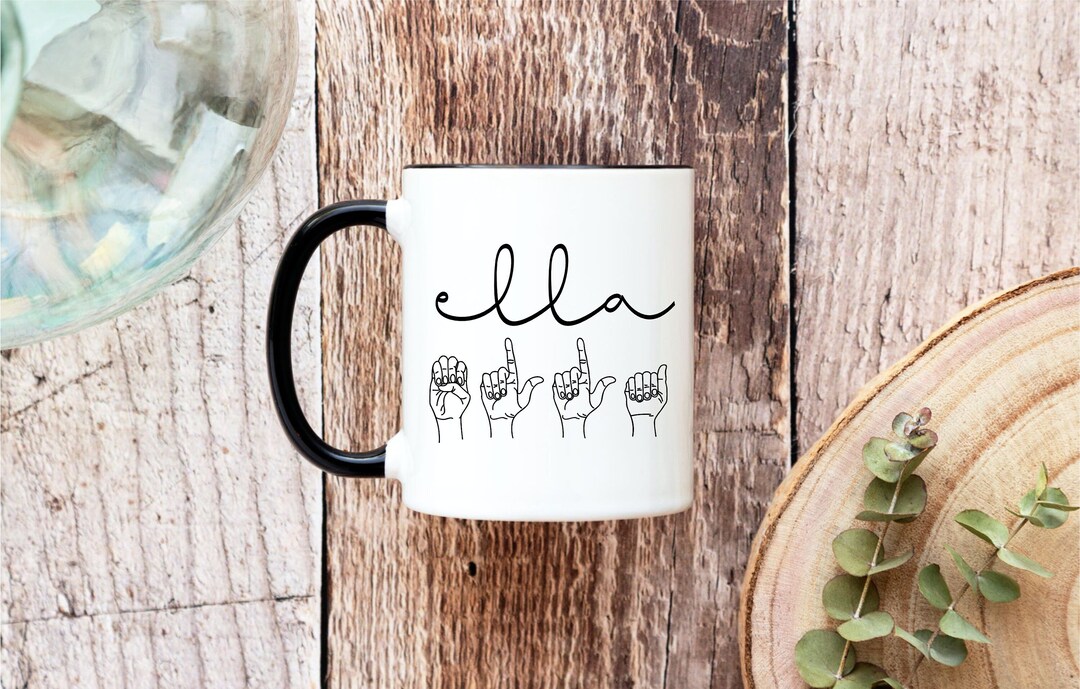 ASL Teacher Gift, Personalized ASL Gift, Sign Language Gift, Sign ...