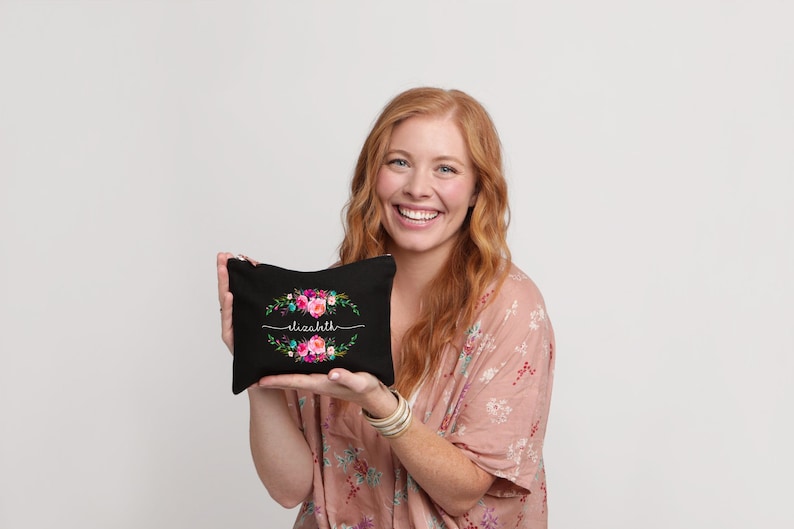 Best Friend Gift Makeup Case Personalized Makeup Bag - Etsy