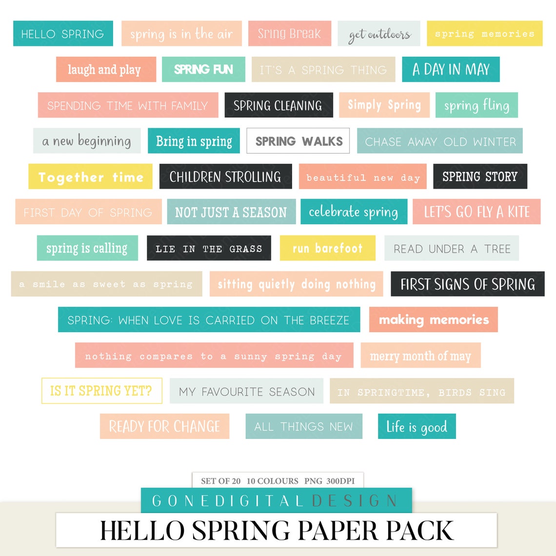 Spring Clipart Frames Spring Frames Glitter Frame Clipart - Etsy