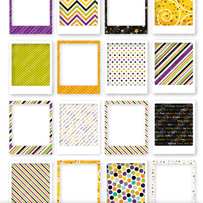Halloween Frames - Etsy