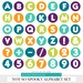 Scrapbook Essentials Digital Alphabet Neutral Alphabet PNG Clipart ...