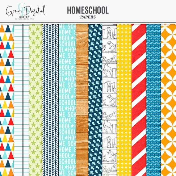 Scrapbook Paper Designs School