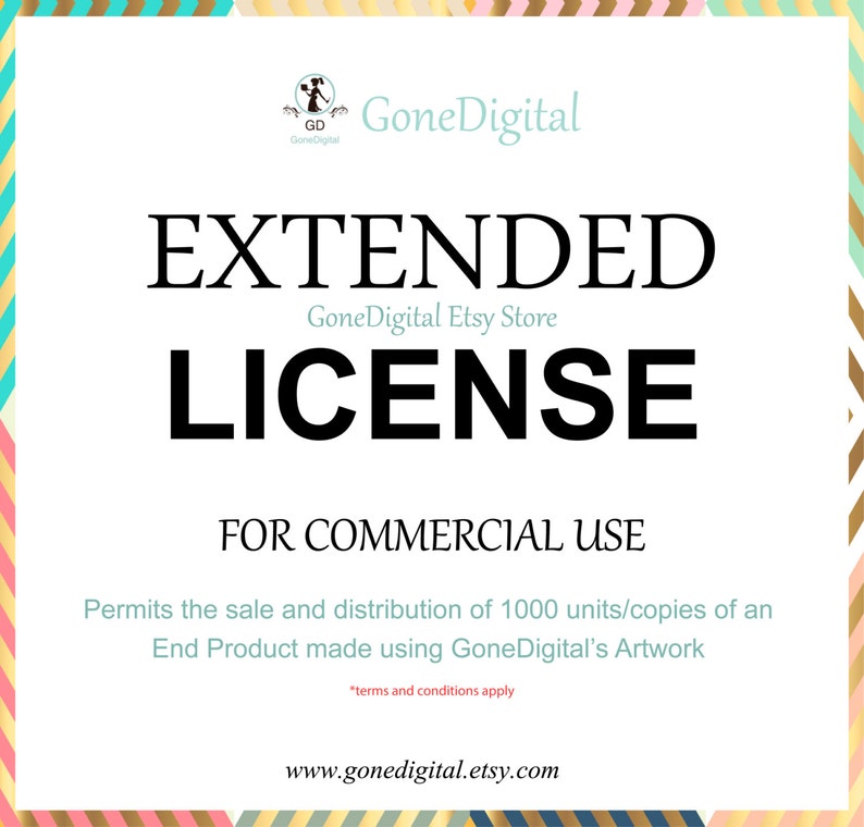 Extended License for Commercial Use - No Credit Add-on: Permit the Sale ...