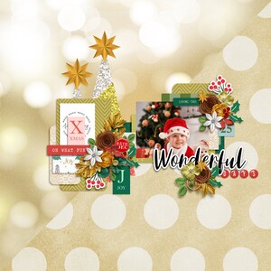 December Digital Christmas Letters PNG Christmas Alphabet Clipart ...