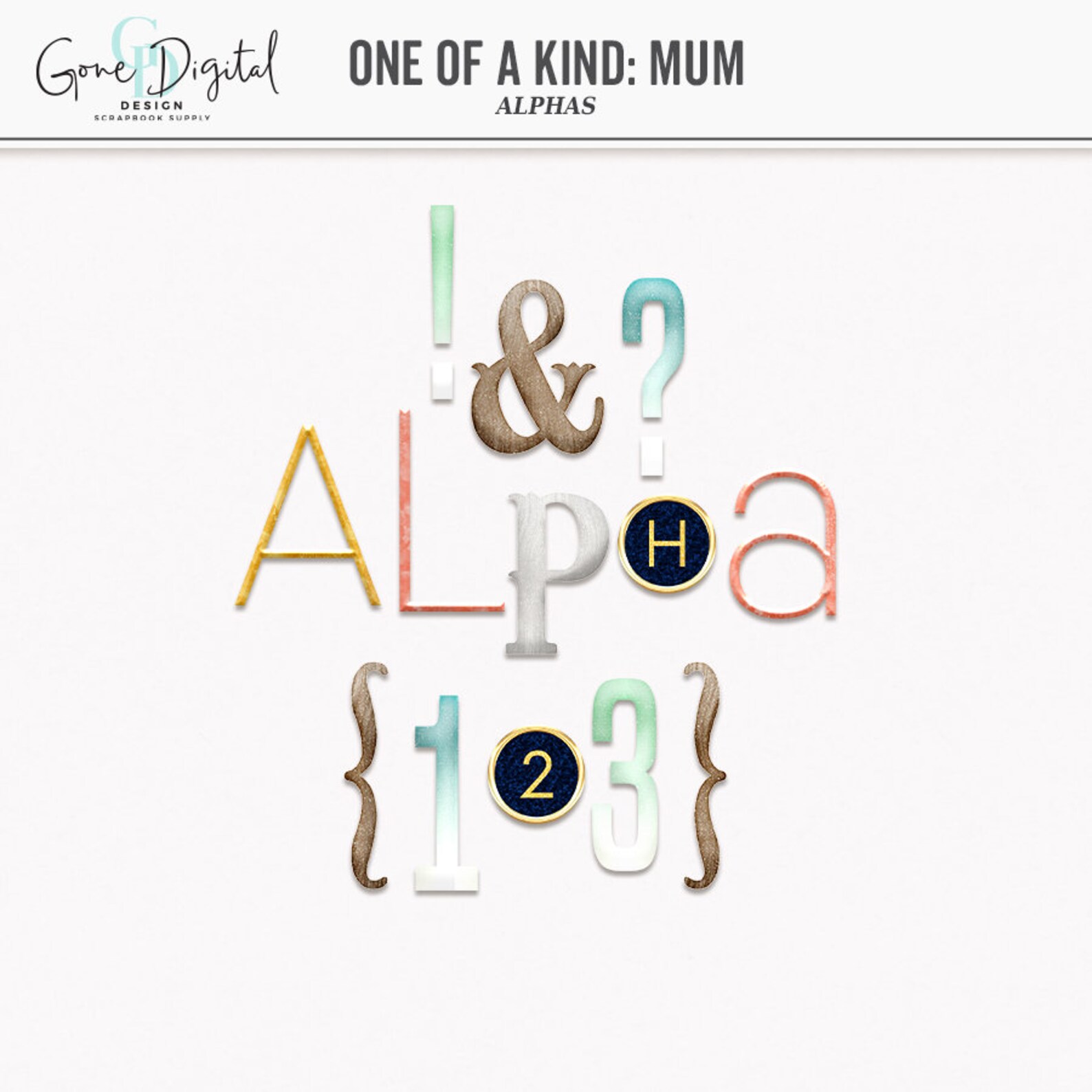 Mother Digital Alphabet Clipart Letters Sticker Mom Letters Mom ...