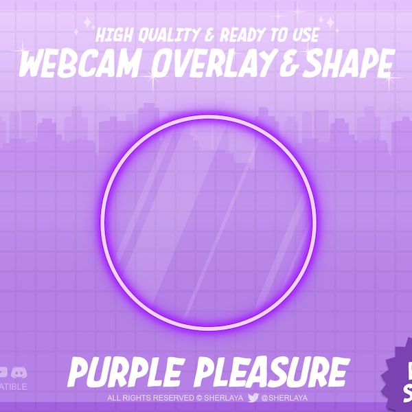 Shape Webcam Border - Etsy UK