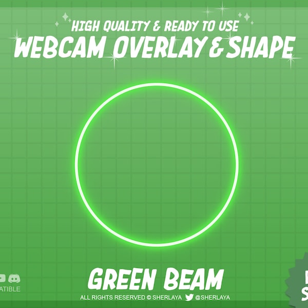 Green Webcam Circle Border - Etsy