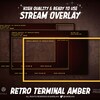 3x Stream Overlay Retro Terminal Green / Vintage / VGA / Pixelart / DOS ...